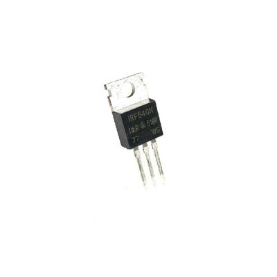 100V 33A High Power MOSFET , IRF540 Electronics IC Transistor